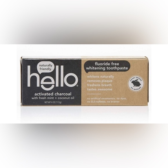 hello | Bath | Hello Activated Charcoal Toothpaste 4 Oz | Poshmark